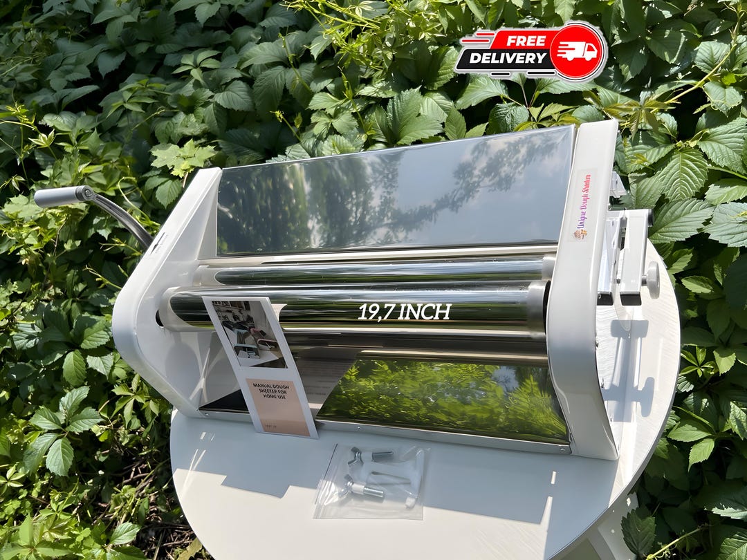 Professional Manual Dough Sheeter Machine With 19.7 Inches (50 Cm ...