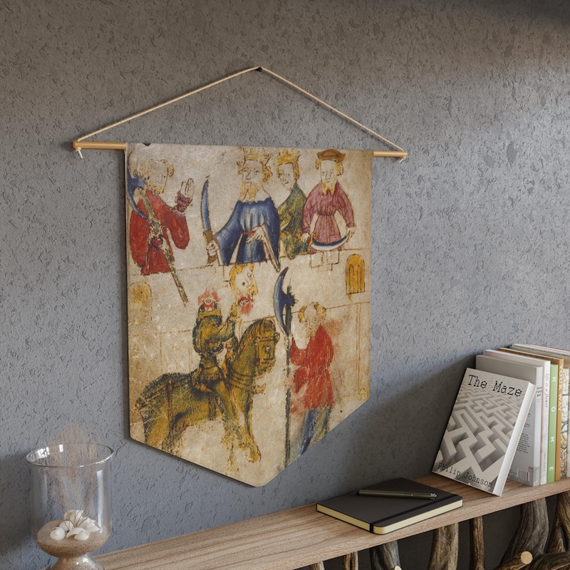 Medieval Castle Pennant - Etsy
