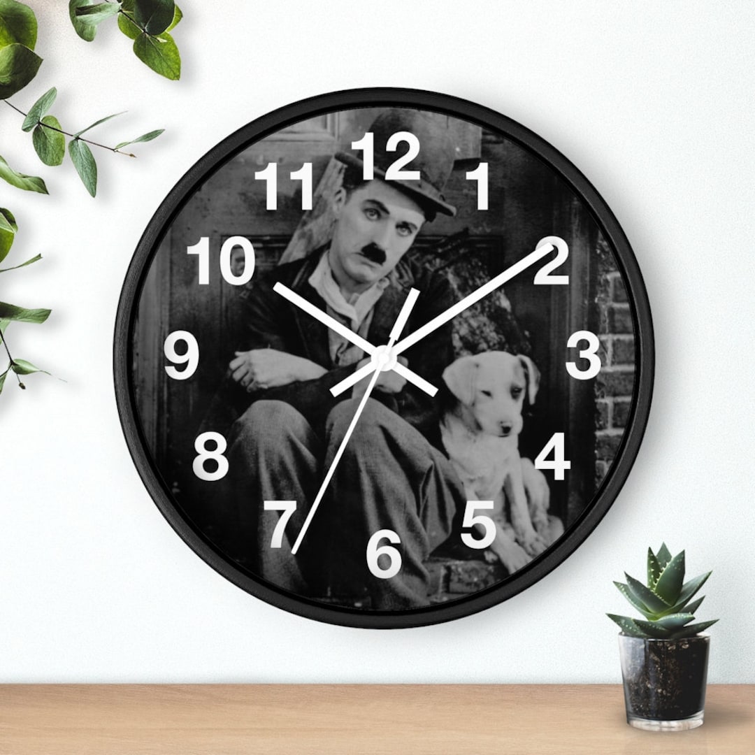 Charlie Chaplin "a Dog's Life" Wall Clock Vintage/comedy/film/movie ...