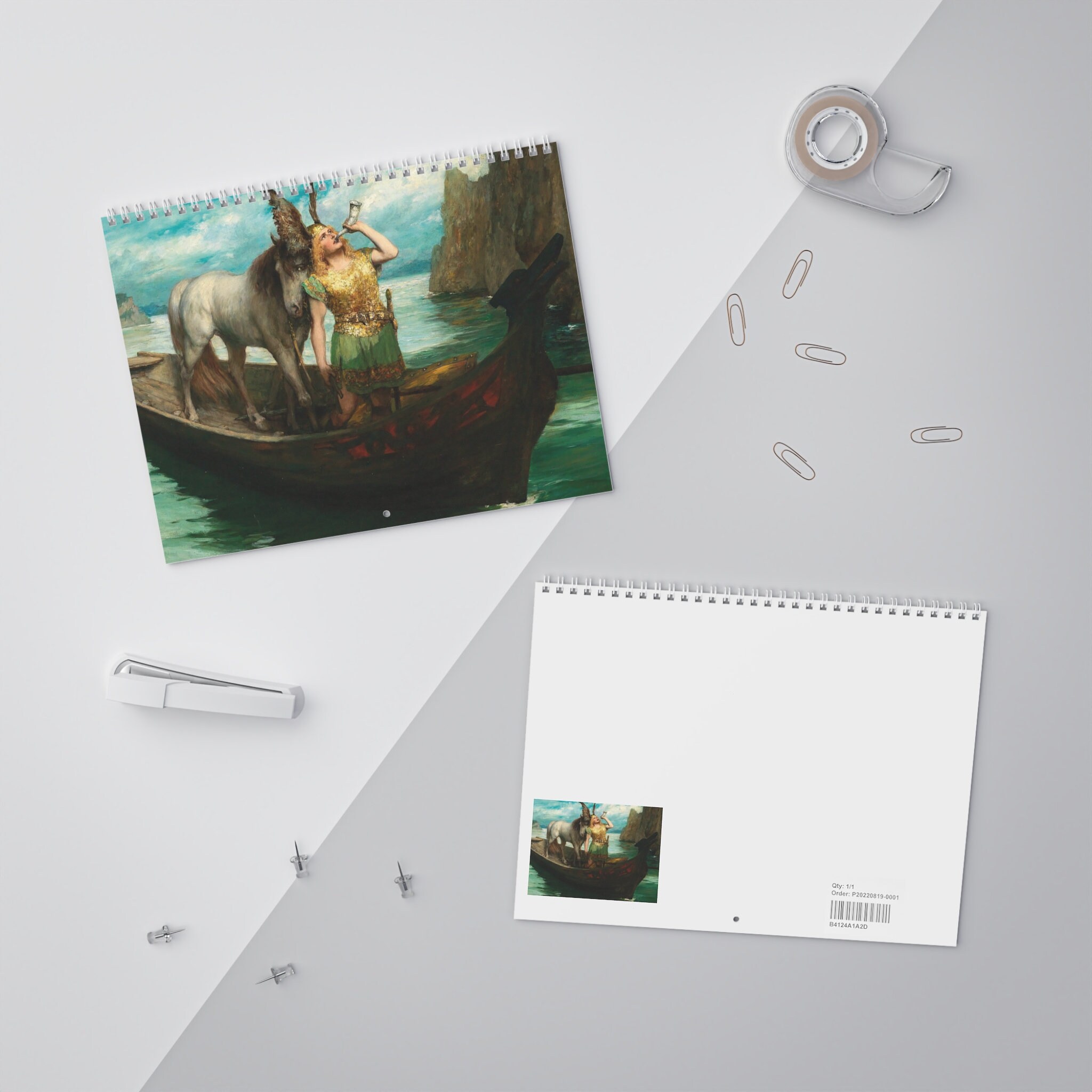Vikings and Valkyries Calendar 2024 History/legend/norse/writer/author ...