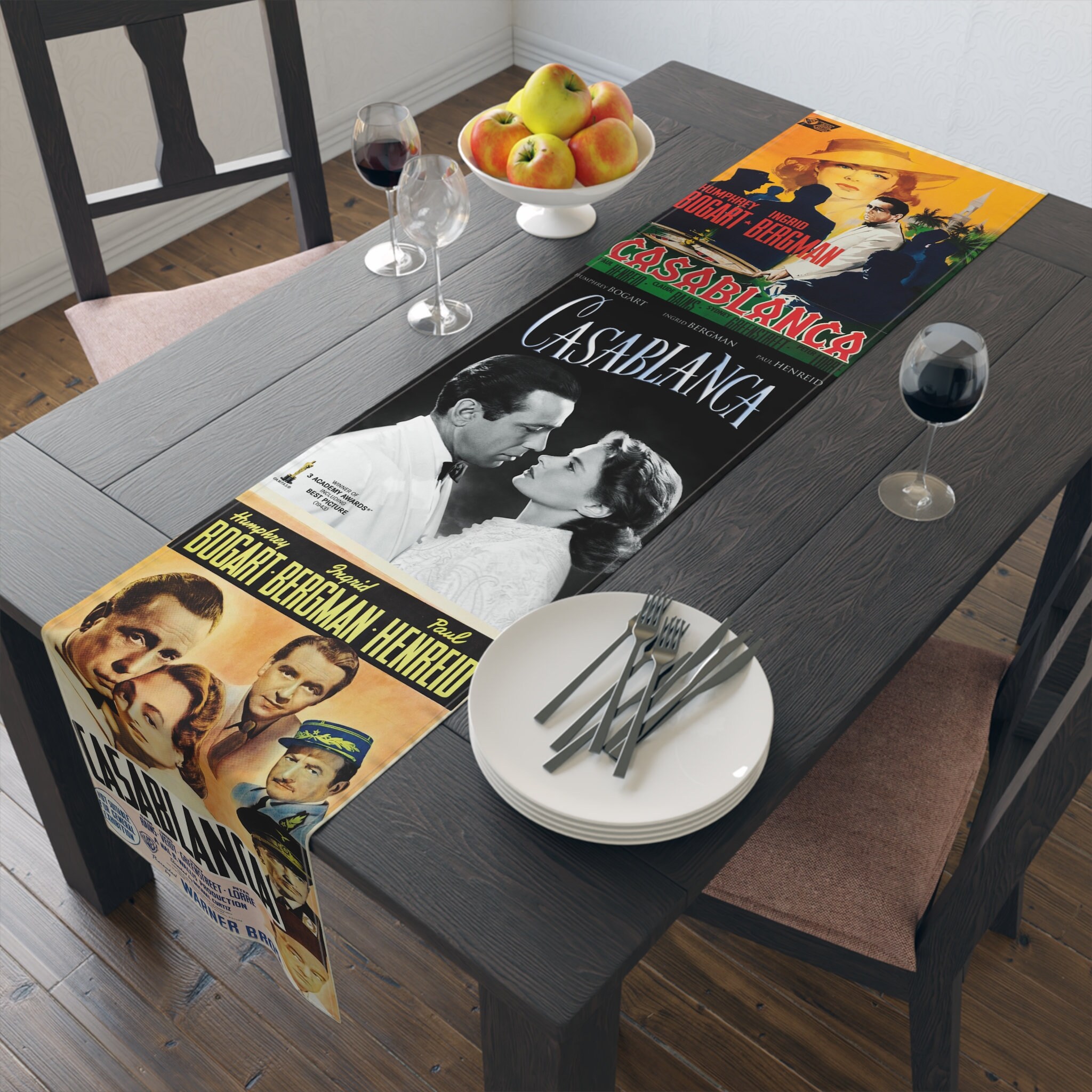 Exclusive casablanca Rick and Ilsa Table Runner - Etsy