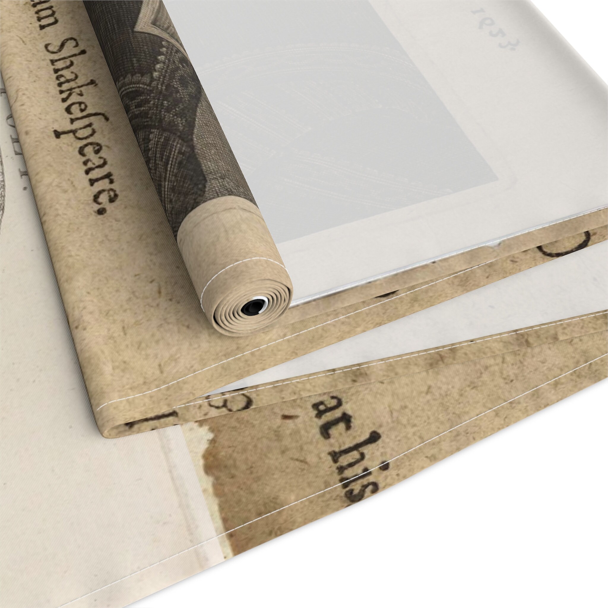 Exclusive William Shakespeare hamlet Table Runner cotton, Poly Stage ...