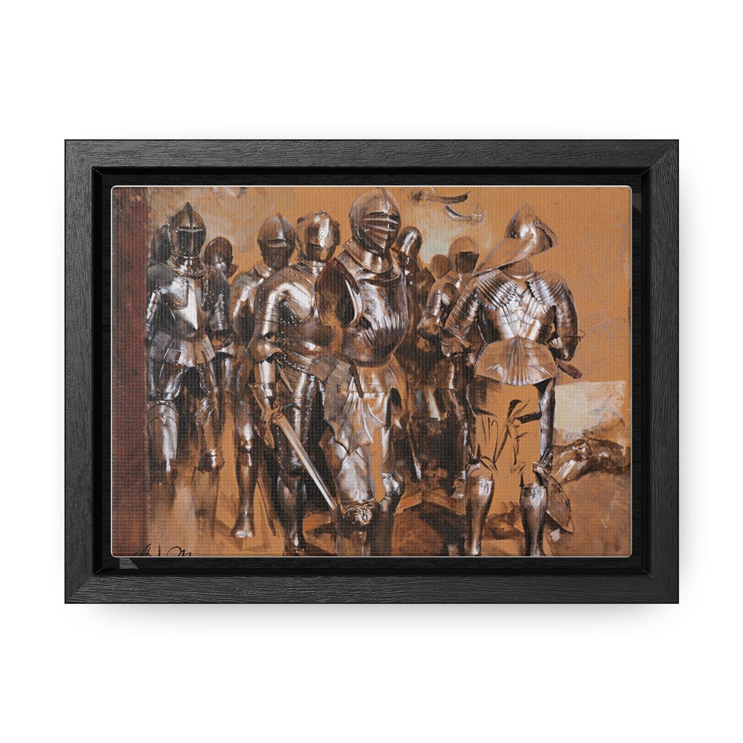 Armor Chamber Fantasy (menzel) Gallery Canvas Wraps Medieval/arthurian ...