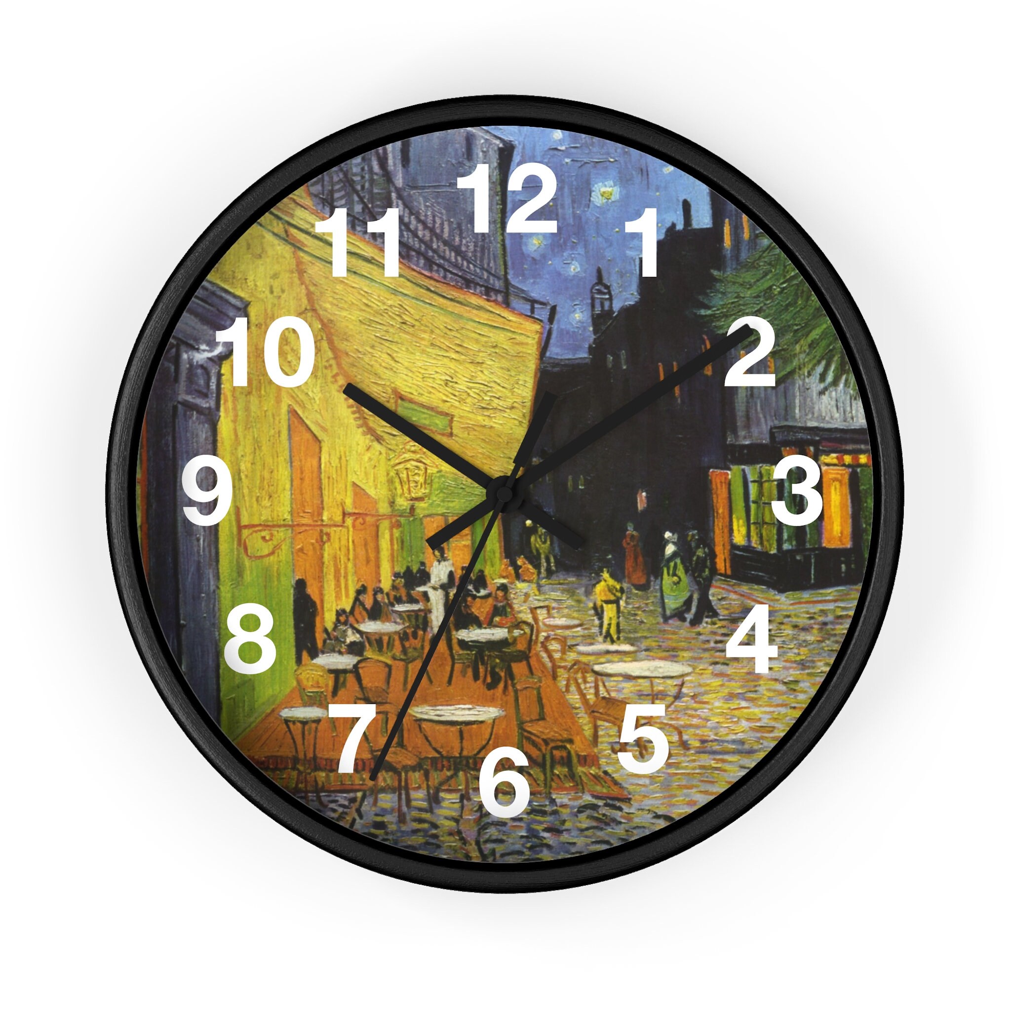 Van Gogh cafe Terrace at Night Wall Clock Masterpiece/painting/art/gift ...