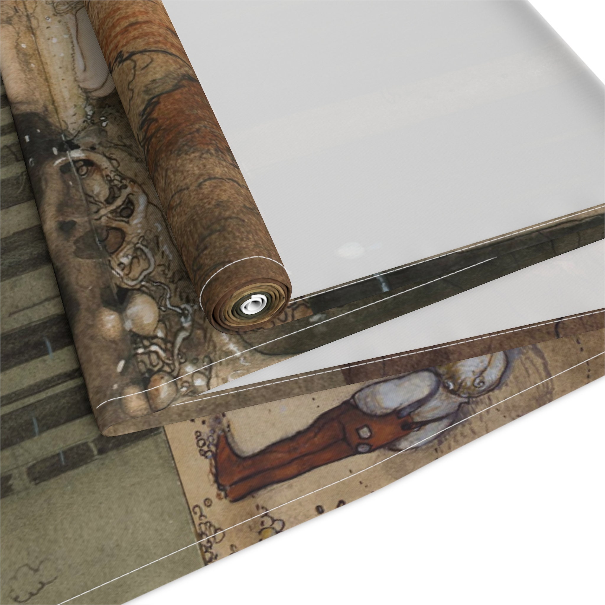 Exclusive John Bauer Trolls and Faeries Table Runner (cotton, Poly ...