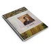 Ernest Hemingway Passport Photo Spiral Notebook - Ruled Line Literary ...