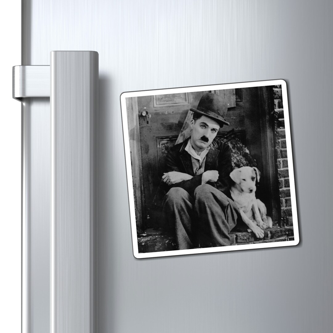 Charlie Chaplin's "a Dog's Life" Magnets Vintage/film/gift/movie/silent ...