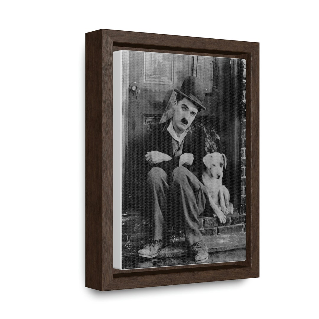 Charlie Chaplin a Dog's Life Gallery Canvas - Etsy