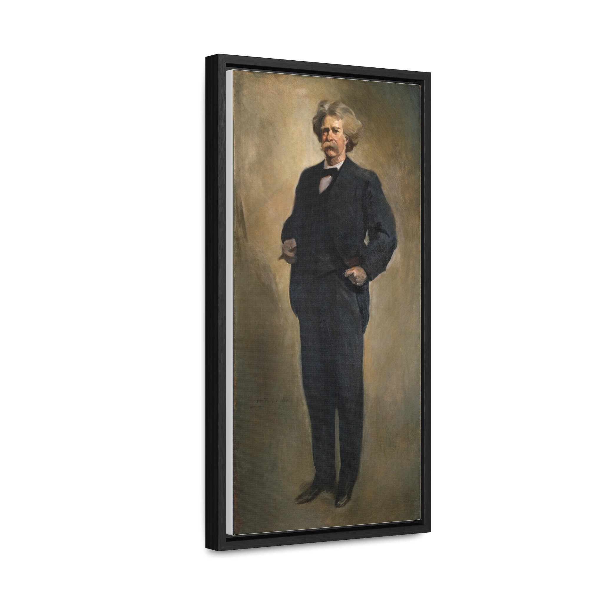 Mark Twain Full-length Portrait Gallery Canvas Wraps Literary/writer ...