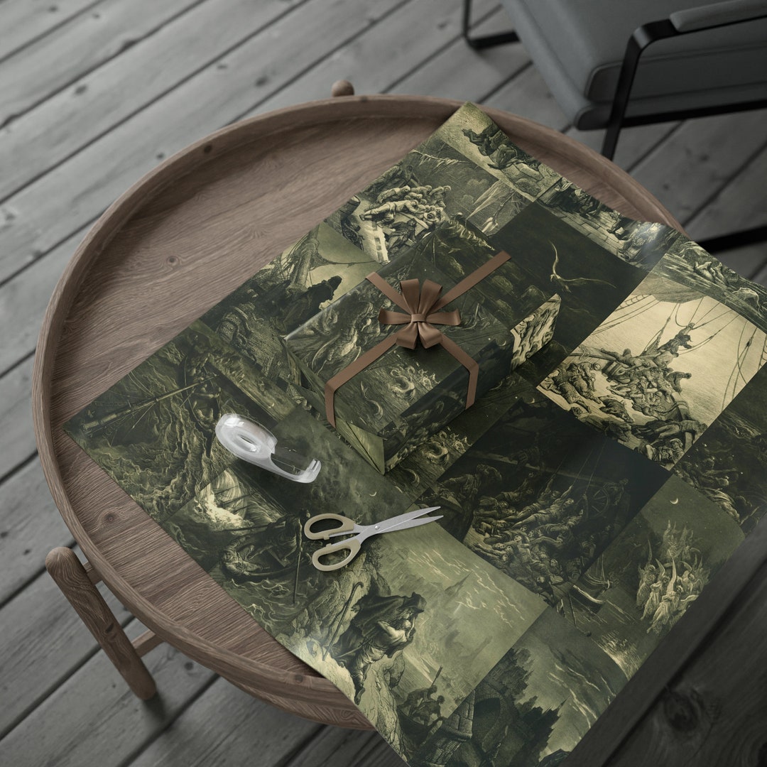 The Rime of the Ancient Mariner Wrapping Papers Gustave Dore ...