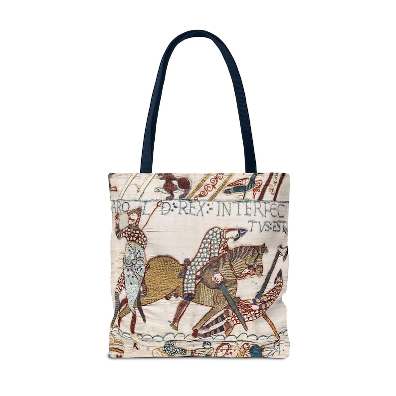 Bayeux Tapestry (death of Harald) Tote Bag History/britain/military ...