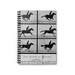 The Horse in Motion Spiral Notebook - Ruled Line Photography/motion ...