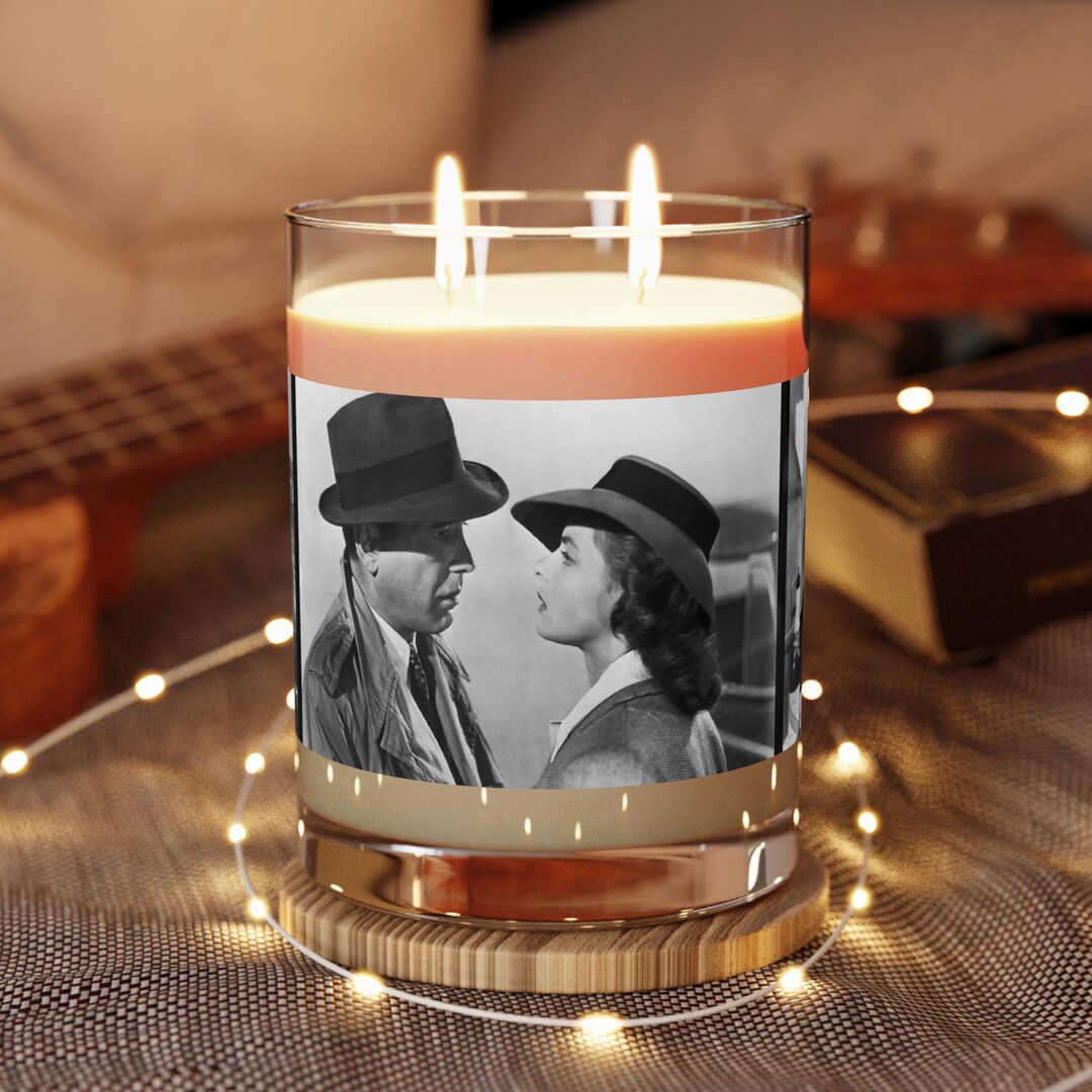 Casablanca Rick and Ilsa Scented Apothecary Candle - 11oz Full Glass ...