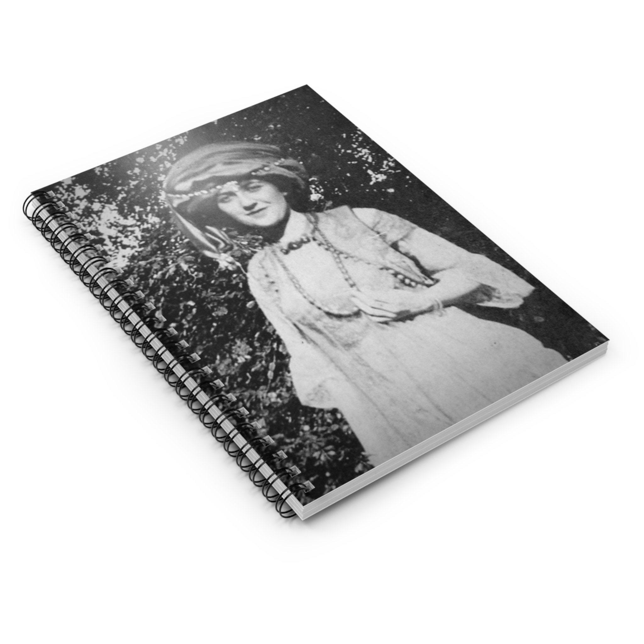 Agatha Christie young Spiral Notebook Ruled Line Mystery/writer/author ...