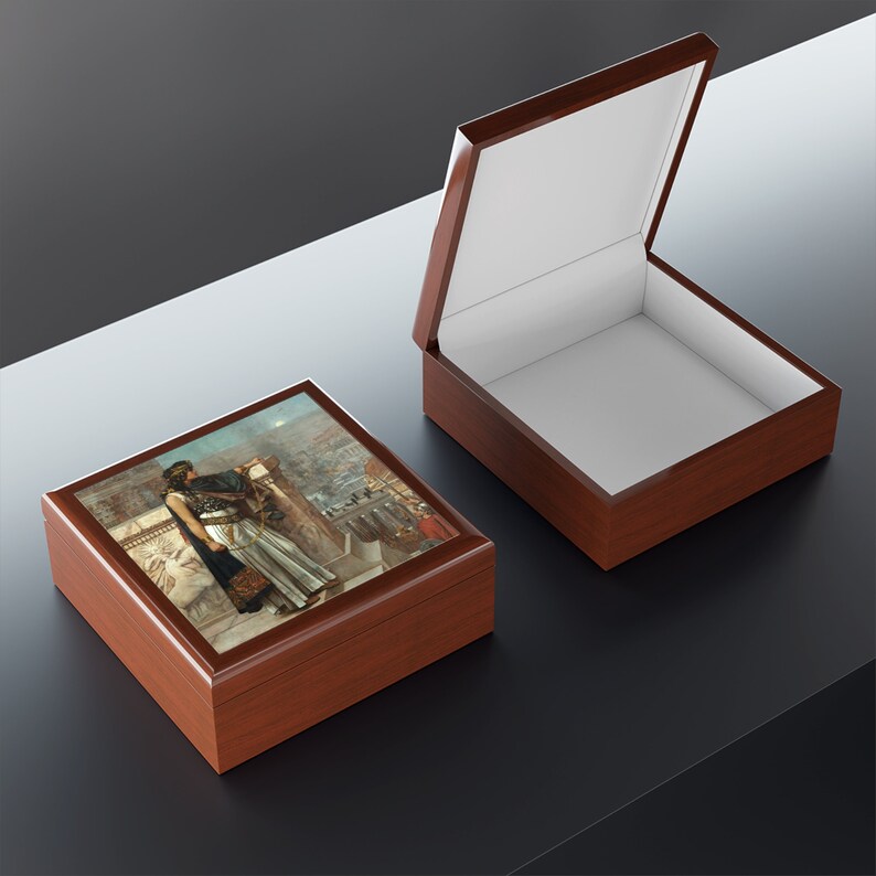 Zenobia's Last Look on Palmyra Jewelry Box History/myth/legend/gift ...