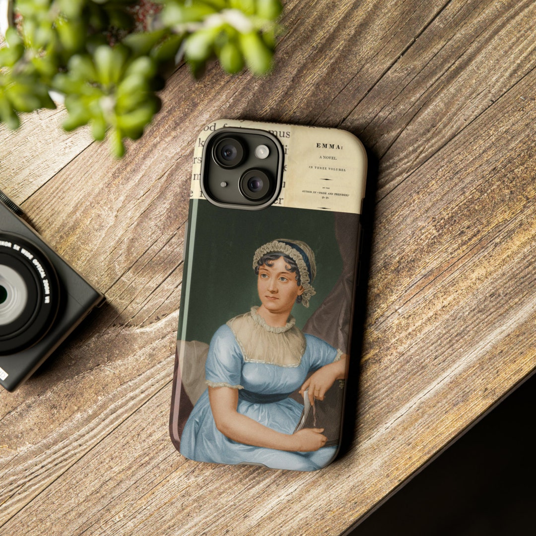 Jane Austen Portrait Emma Cell Phone Tough Cases Literary/writer/editor ...