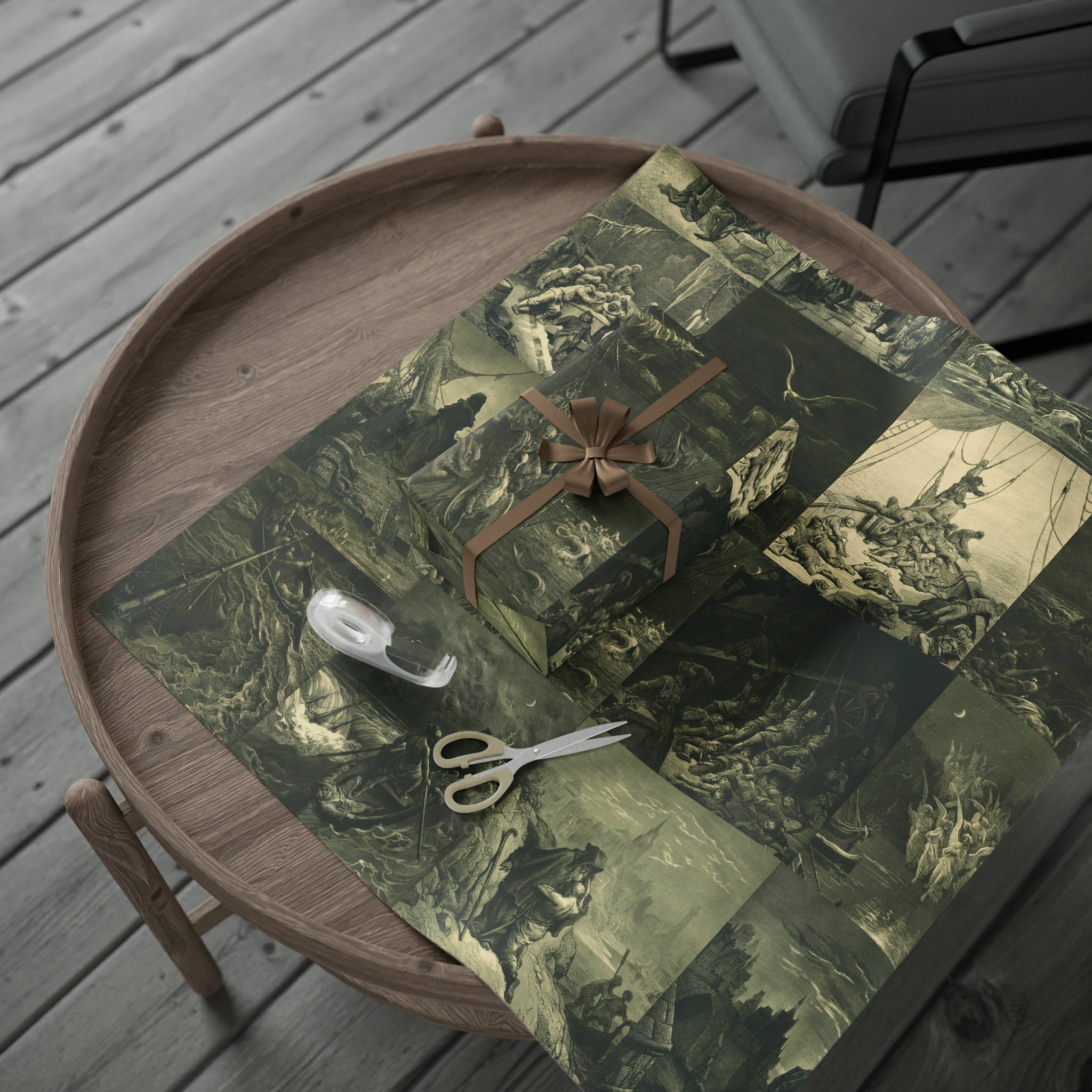 The Rime of the Ancient Mariner Wrapping Papers Gustave Dore ...