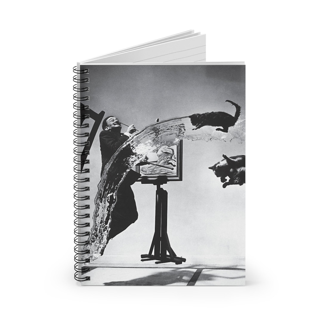 Salvador "dalí Atomicus" Spiral Notebook - Ruled Line Photo/portrait ...