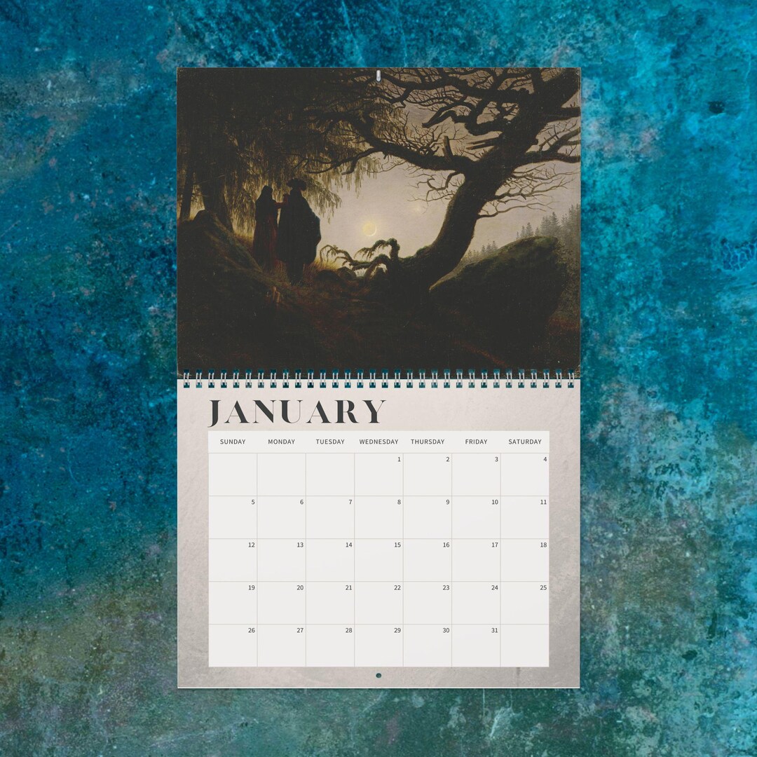 Haunted Literary Places 2025 Wall Calendars (2 Sizes) Painting/writer ...