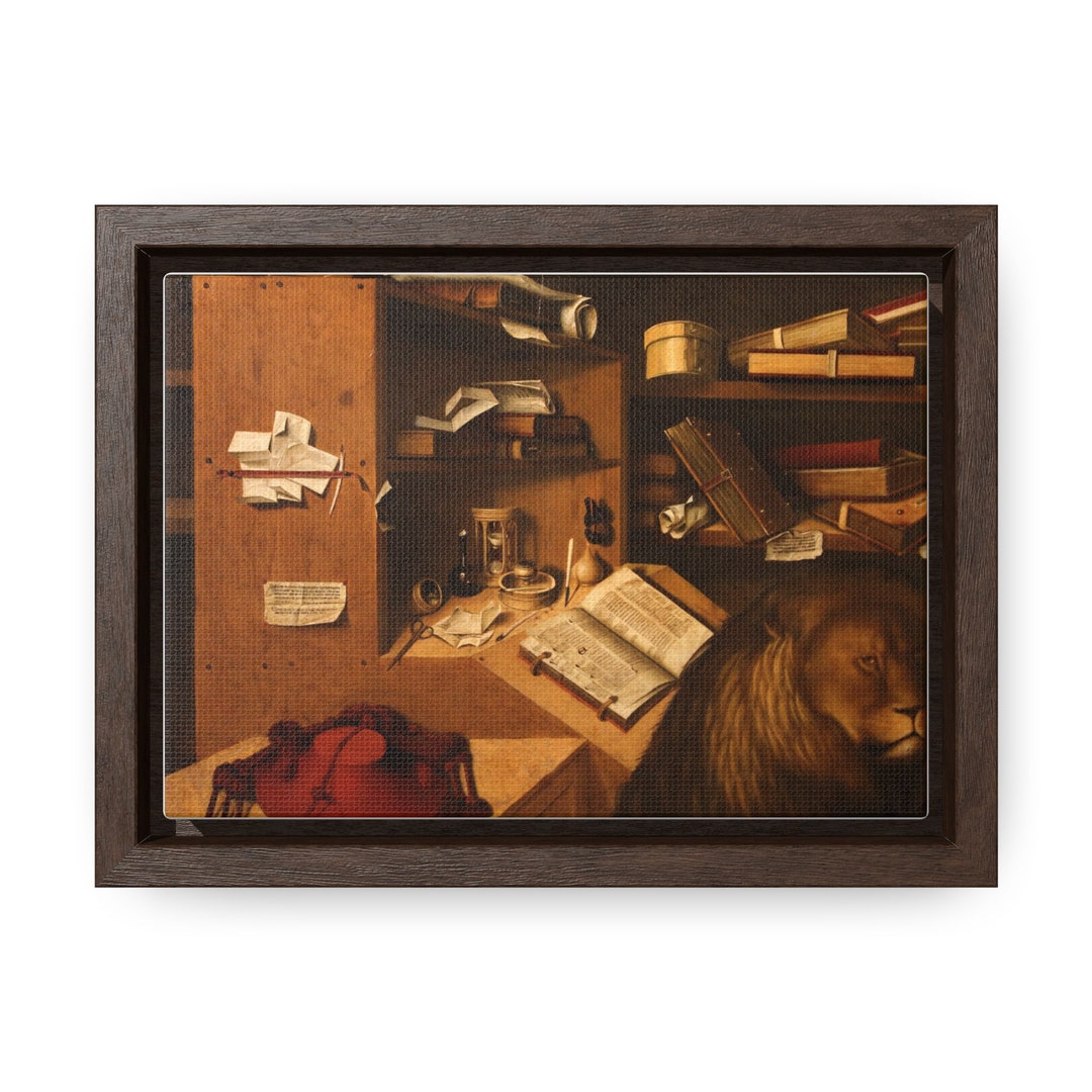 The Writer's Mind Gallery Canvas Wraps Literary/author/complex/allegory ...