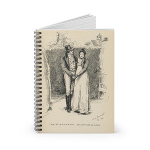 Jane Austen Emma "say No" Illustration (p. 444, Hammond) Spiral ...