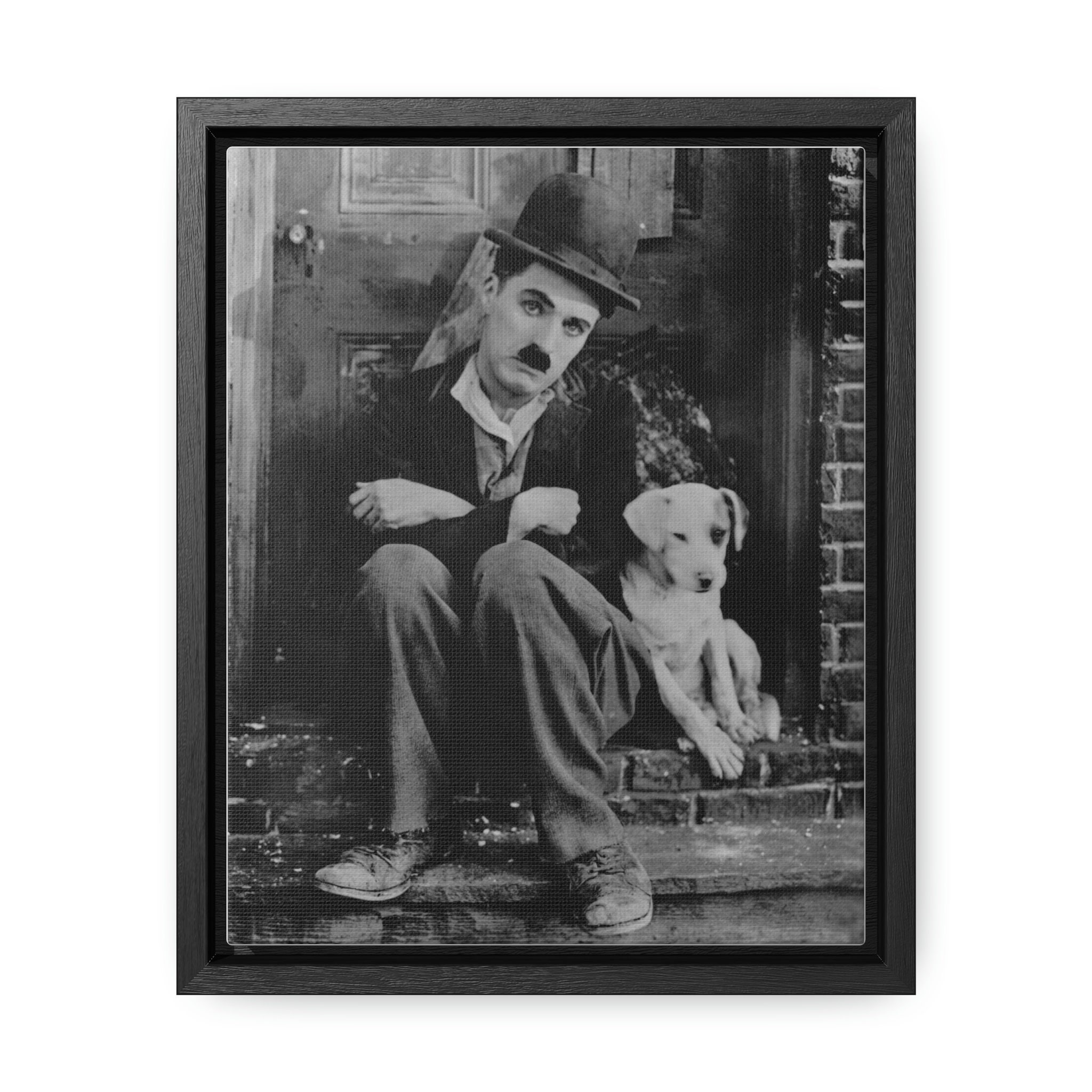 Charlie Chaplin a Dog's Life Gallery Canvas - Etsy