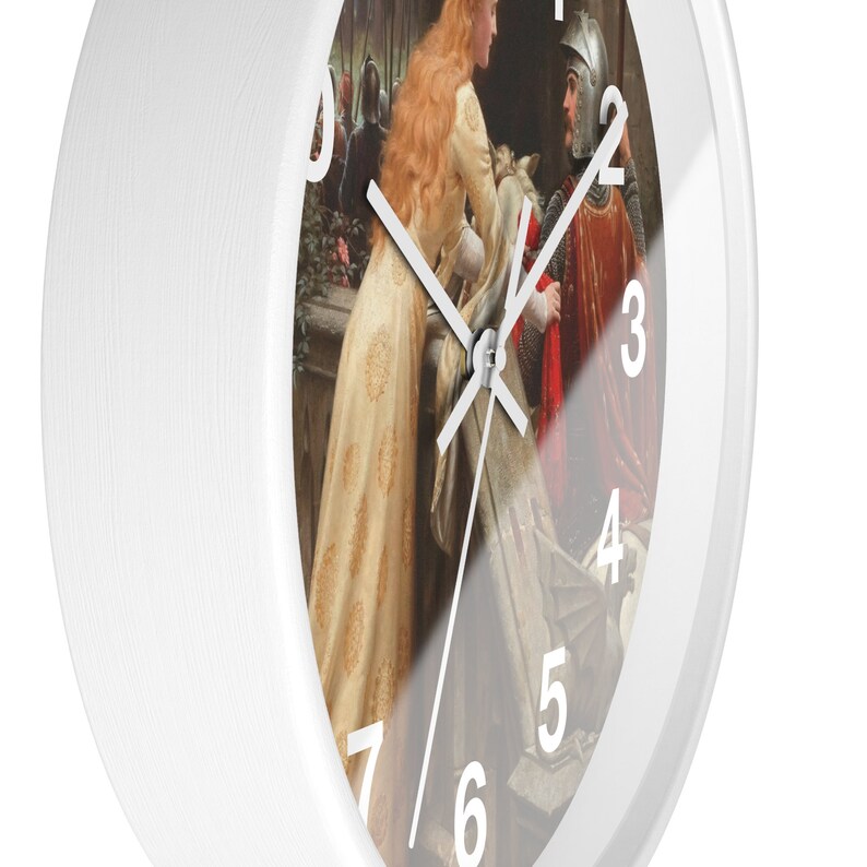 Godspeed! Wall Clock Medieval/arthurian/dorm/writer/author/vintage/gift ...