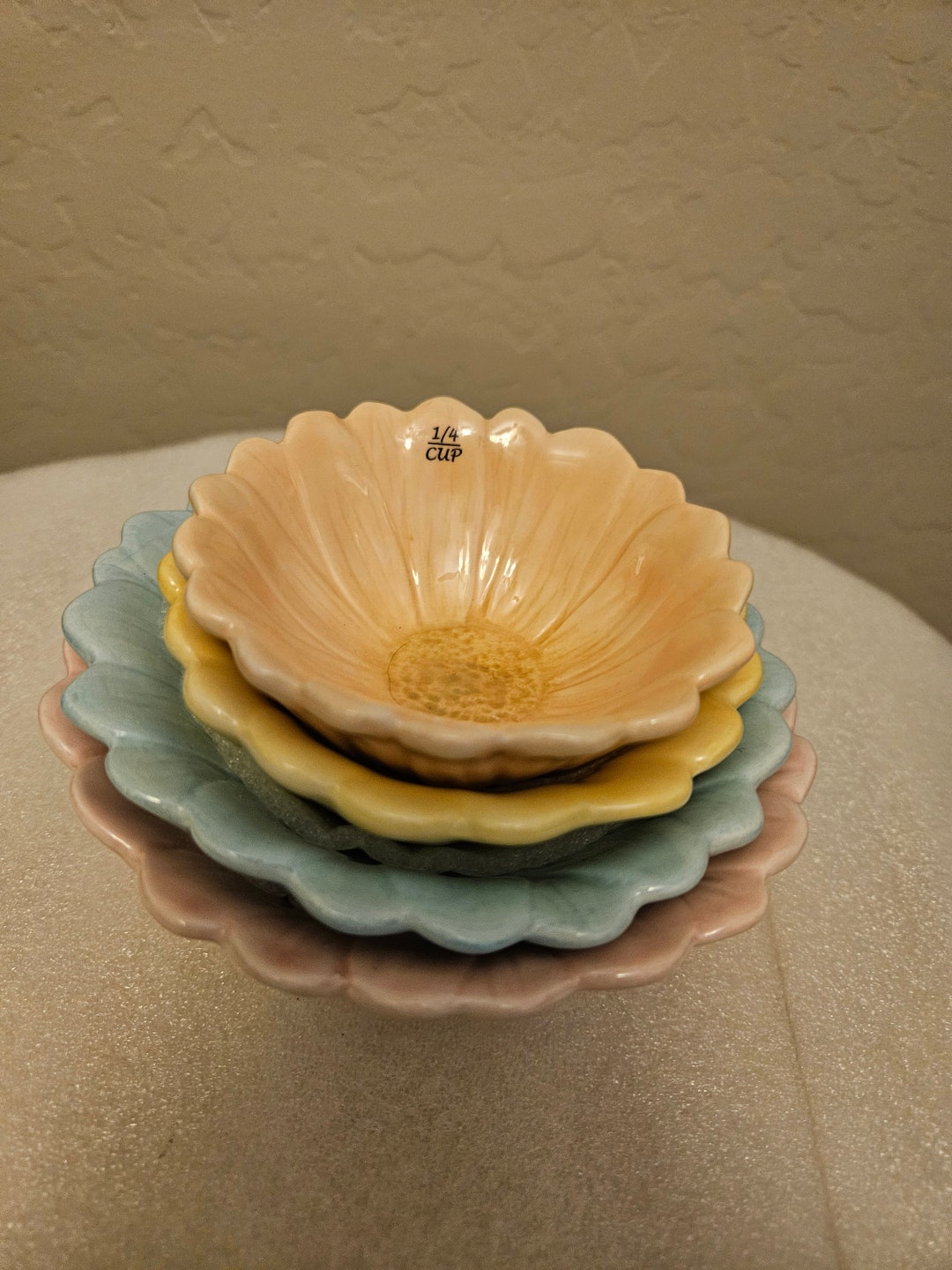 Messuring Cups, Flowers by Potters Studio - Etsy