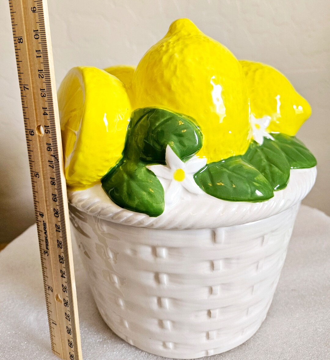 Lemon Lang by Design 3D Lemon Cookie Jar. This is Beautiful - Etsy
