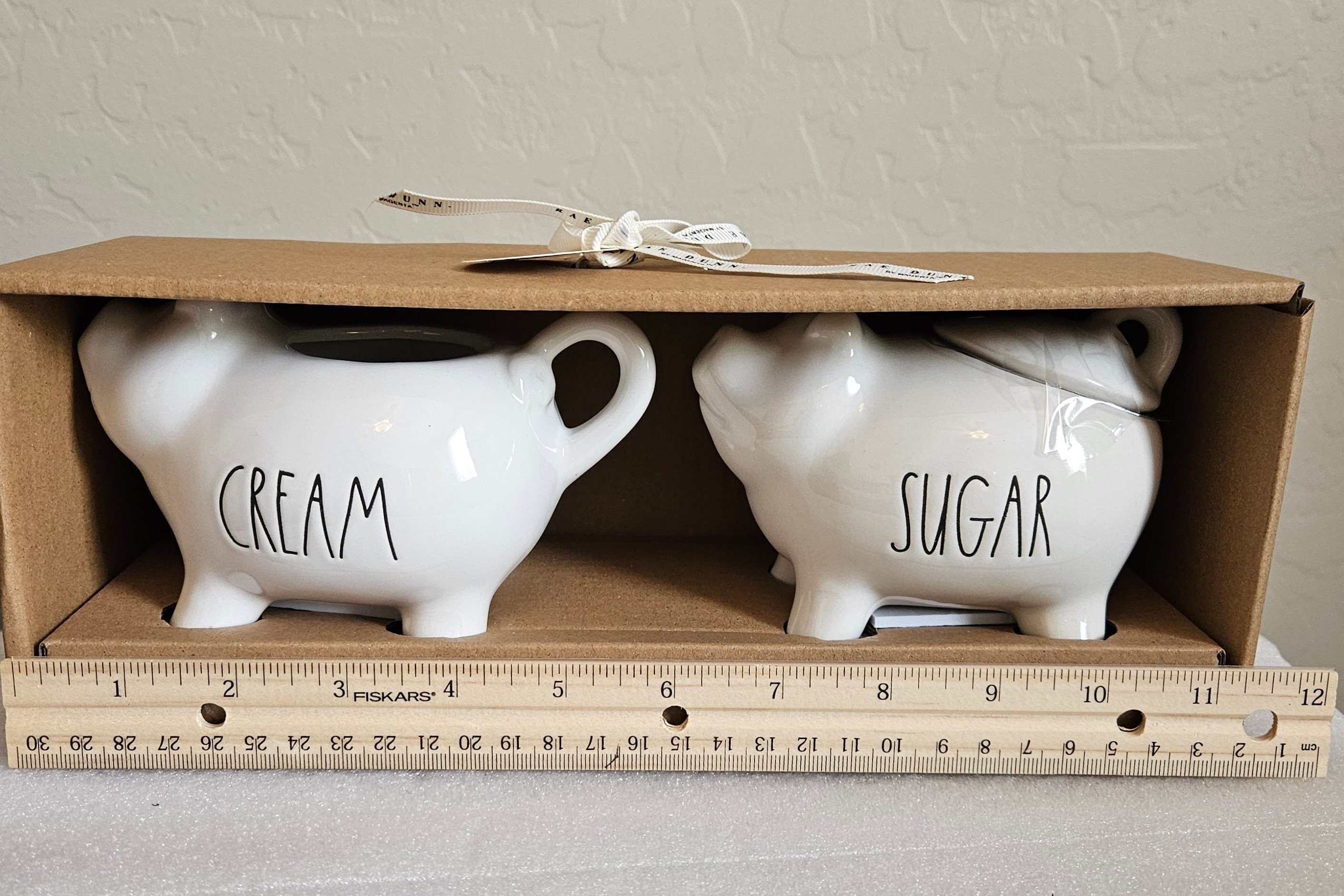 Rae Dunn so Cute Sugar and Creamer Set With a Pig Motif. - Etsy