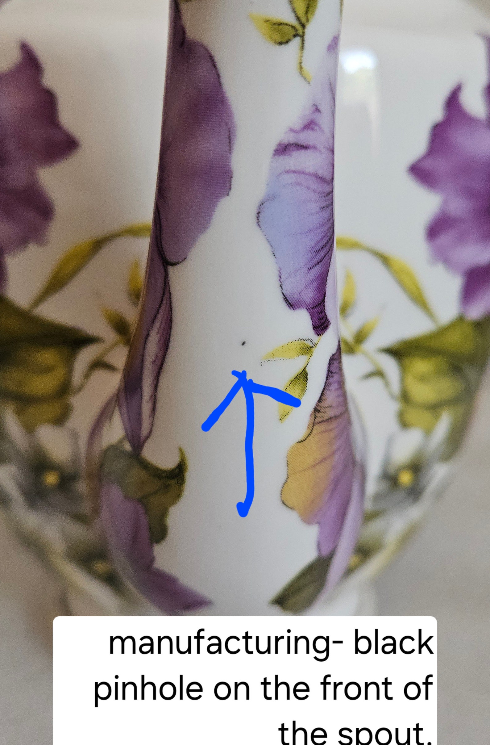 Grace Teaware Fine Porcelain Purple Pansey Teapot With Gold Trim - Etsy