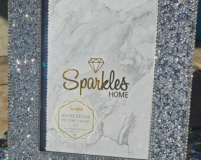 Sparkles Home Luminous Rhinestone 5x7 Picture Frame - Etsy