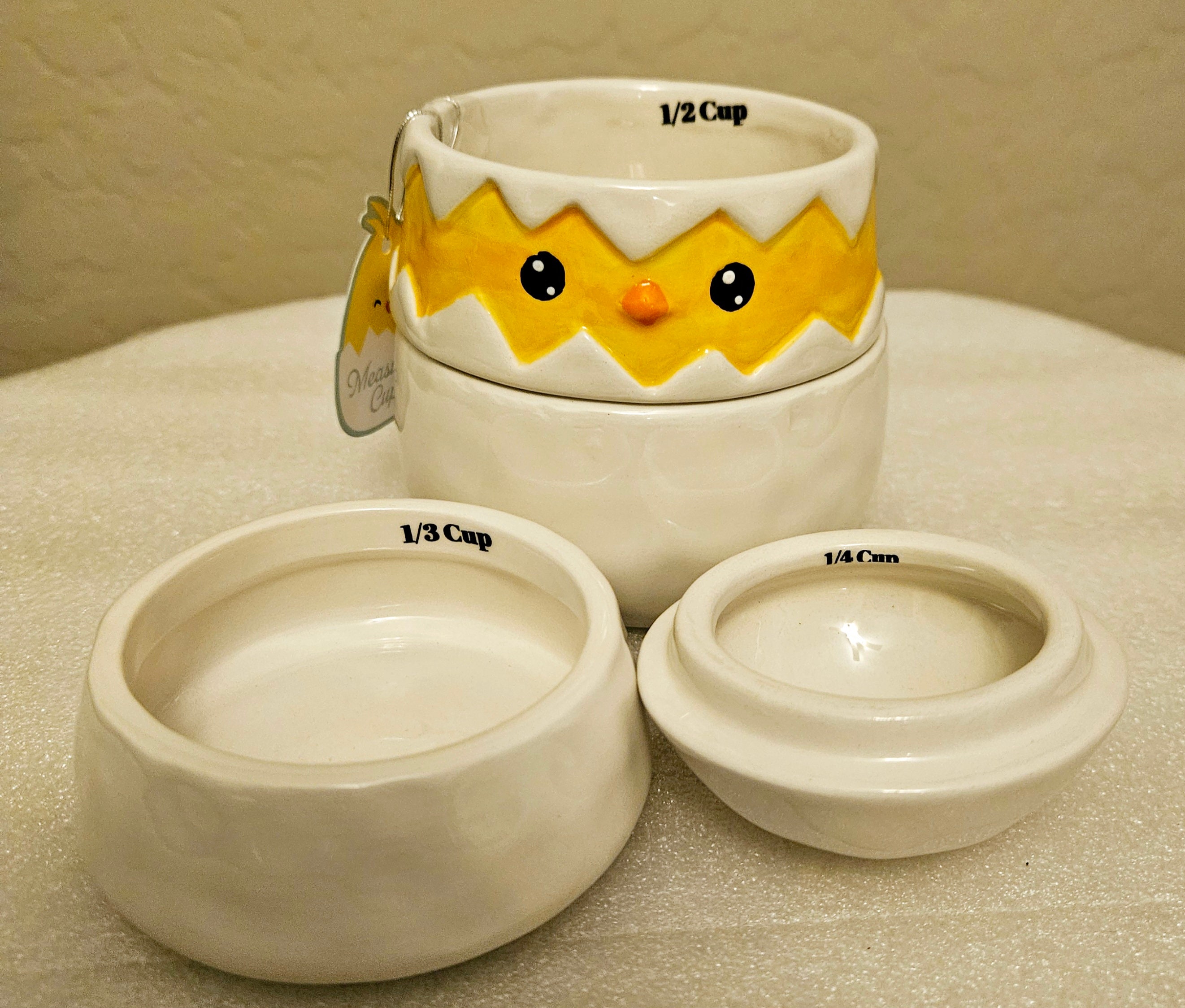 10 Strawberry Street Measuring Cups. Cute Chick - Etsy