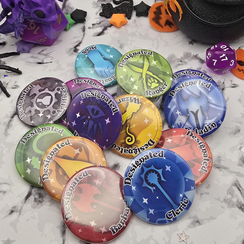 Class Pins 5e - Etsy