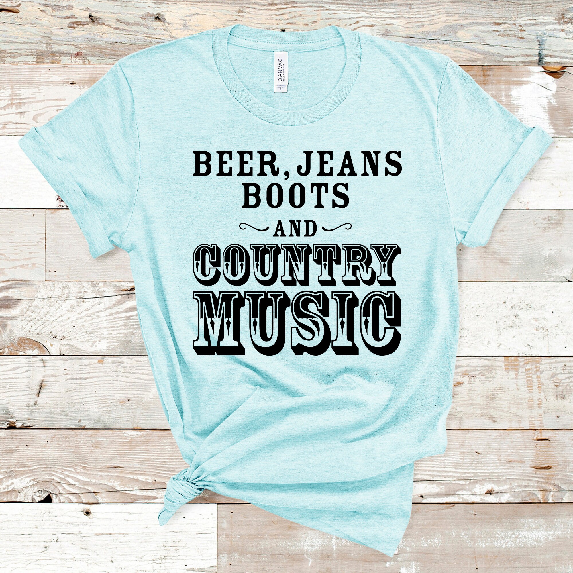 Jeans Tshirt and Country Music Shirt - Etsy
