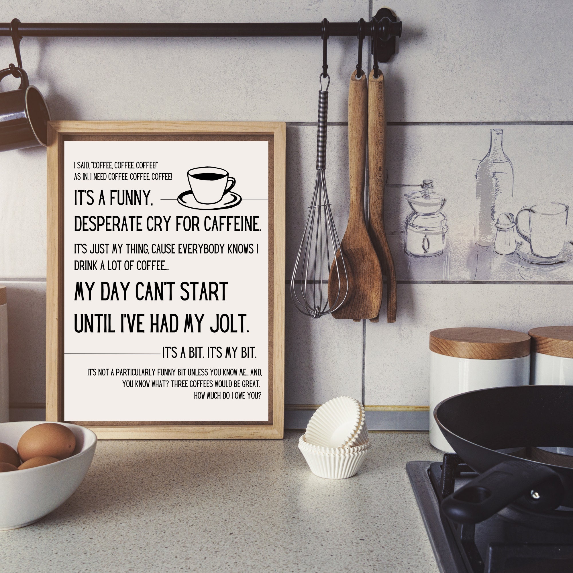 Gilmore Girls Inspired Wall Art | Minimalist Modern Printable Art ...