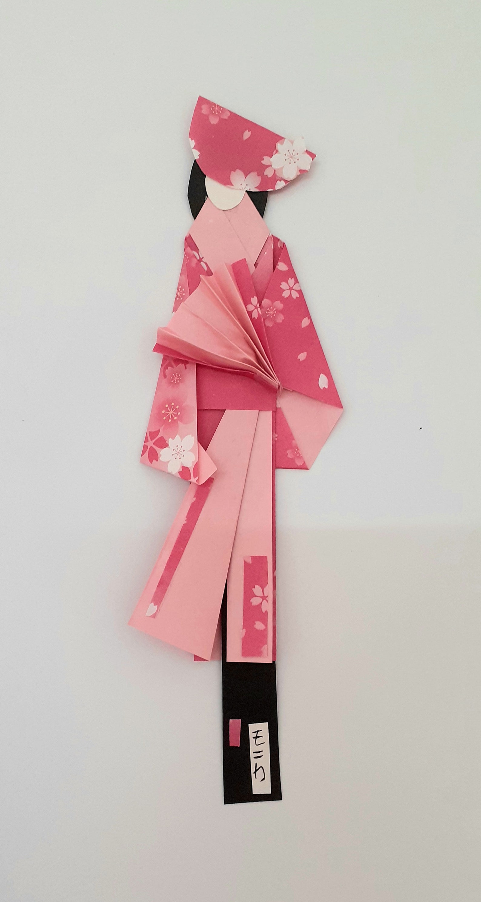 Origami Geisha Bookmark. New Colours and Patterns! - Etsy