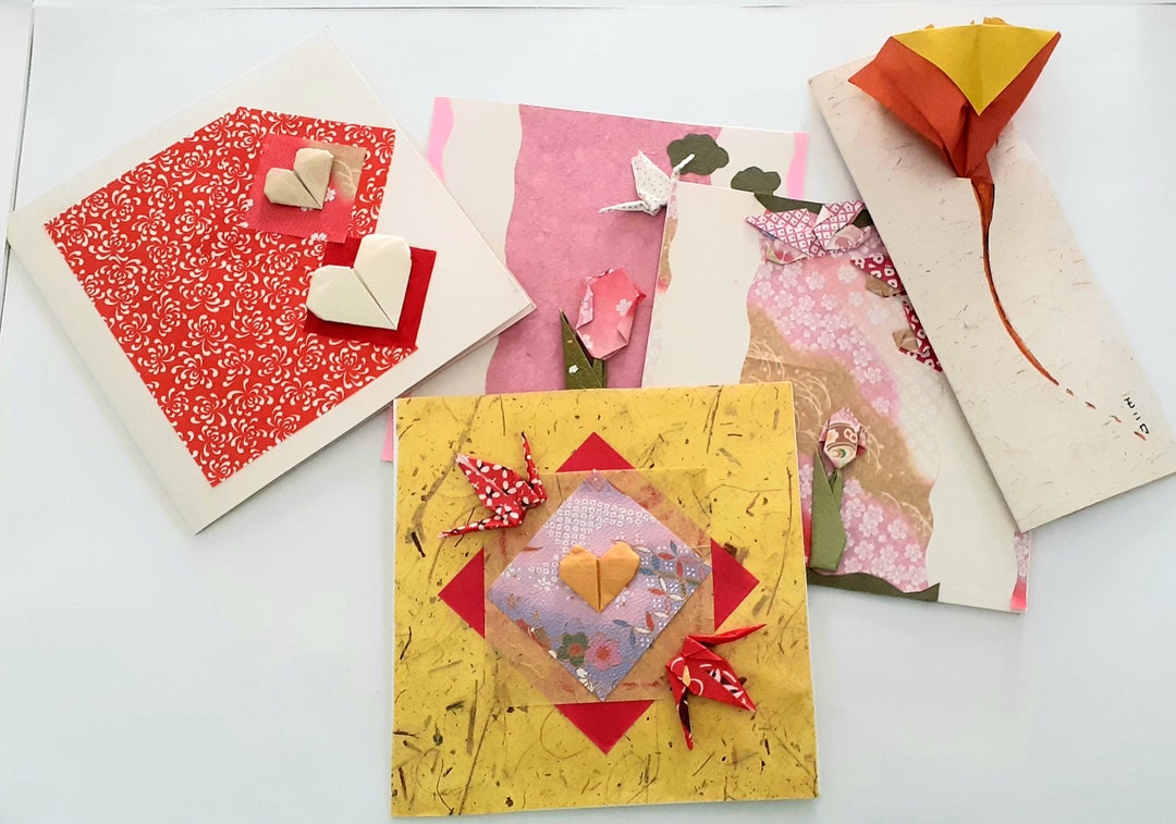 New Origami Greeting Cards - Etsy