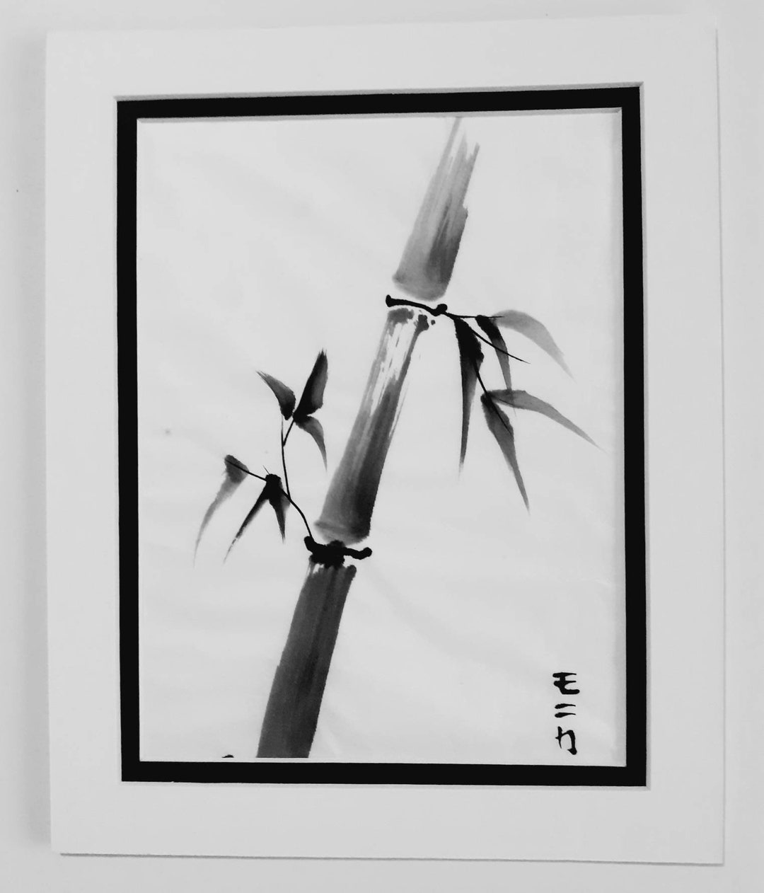 Bamboo Ink Drawing - Etsy