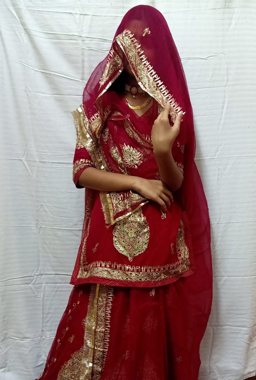 Traditional Rajputi Poshak Titched Rajasthani Lehenga Choli Etsy