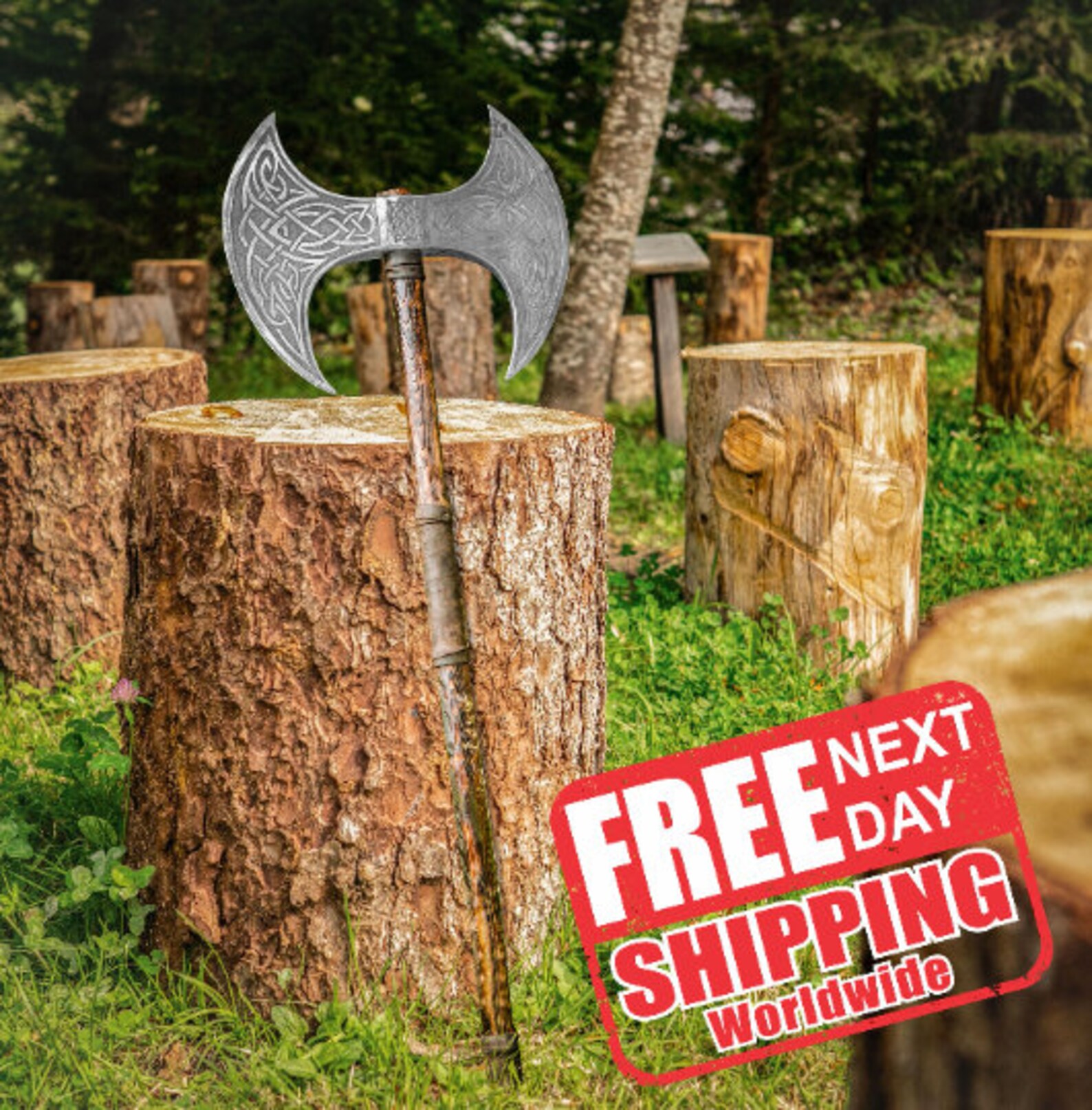 Hand Forged Viking Axe Custom Throwing Axe Personalized | Etsy