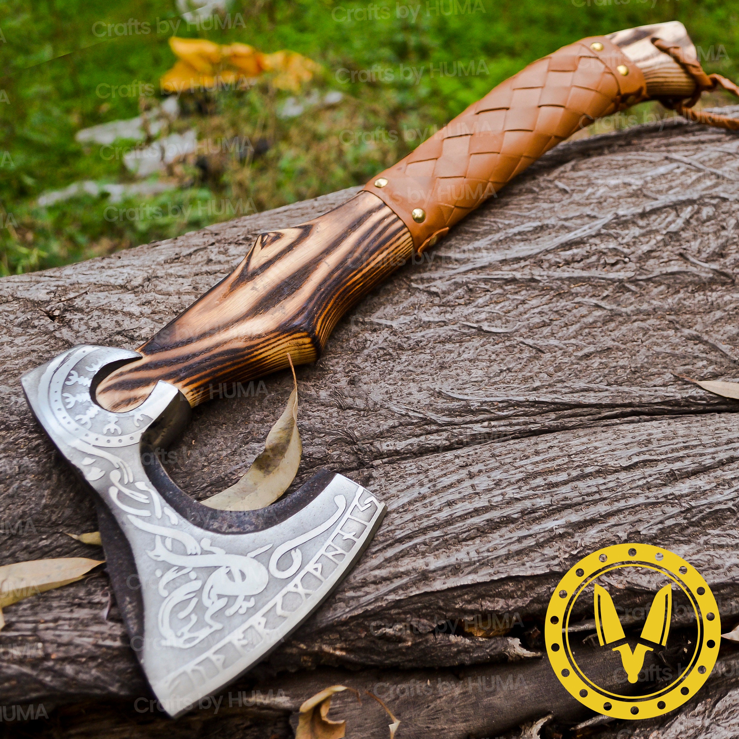 Hand Forged Viking Axe Custom Throwing Axe Personalized - Etsy