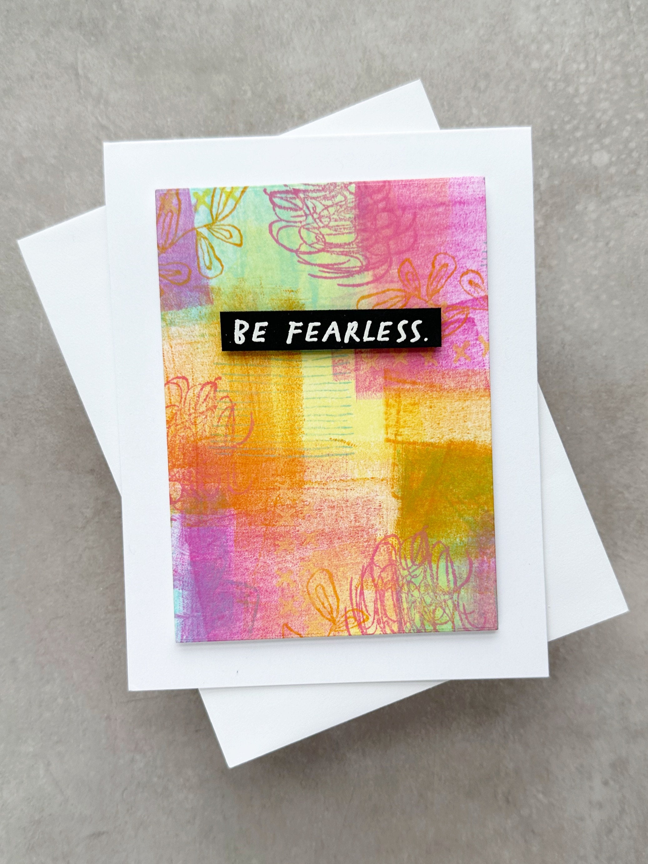 Set of 7 Handmade Encouragement Cards - Etsy