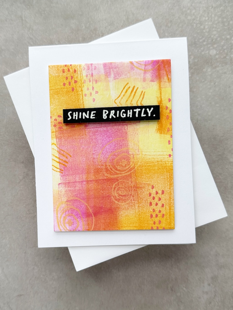 Set of 7 Handmade Encouragement Cards - Etsy