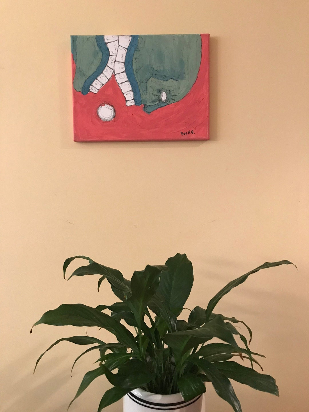 Hunger || Original Painting on Acrylic - Etsy