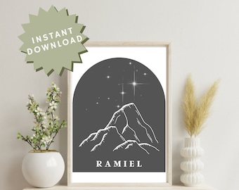 Acotar Ramiel Art - Etsy