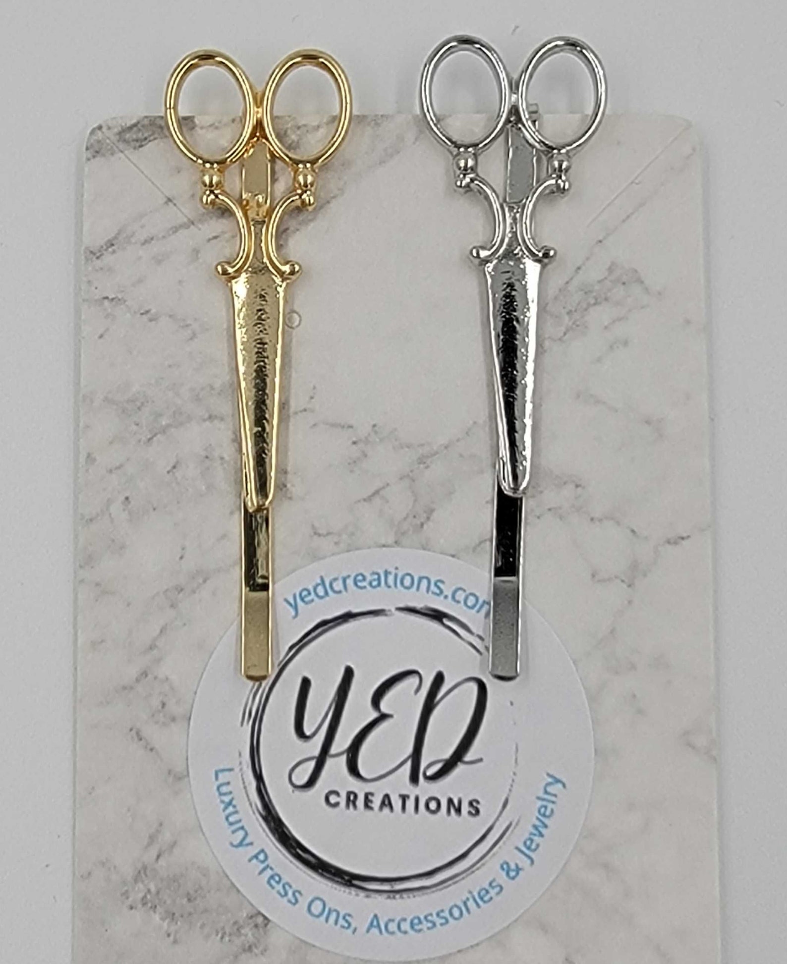 Scissor Hair Pins - Etsy