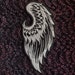 Angel Wing Embroidered Patch | Pair of Angel Wing Patches | Embroidered ...