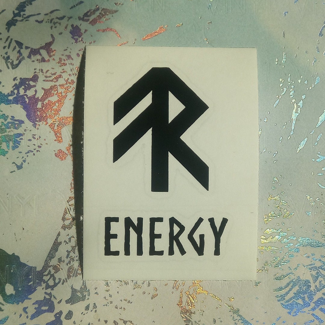 Bind Rune for Energy | Bind Runes Permanent Vinyl Decals With ...
