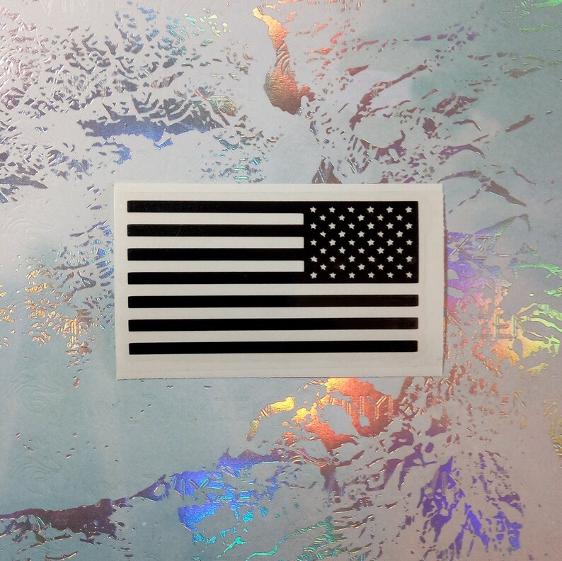 American Flag Vinyl Decal Bumper Sticker Multiple Sizes Stars - Etsy